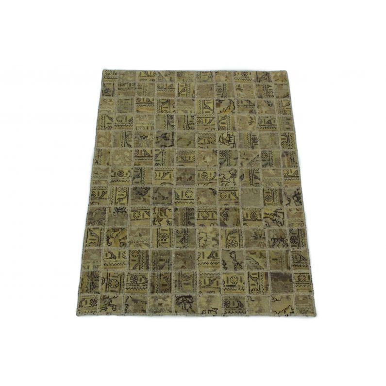 Patchwork Teppich Beige in 140x100 (1001-167143) - carpetido.de