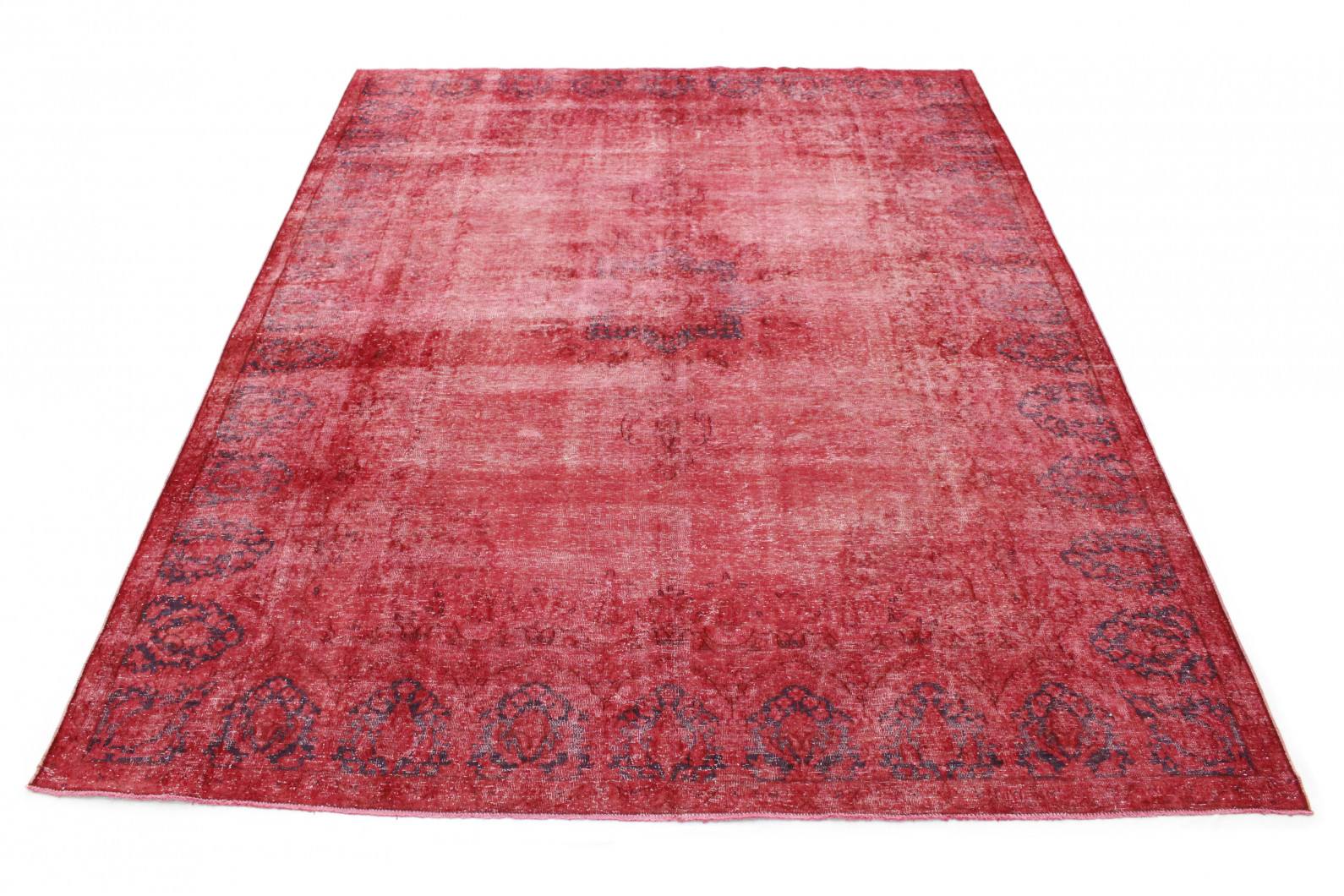 Vintage Teppich Rot in 380x280 (1001-167190) - carpetido.de