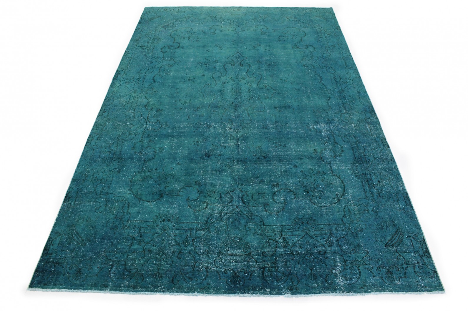 Vintage Rug Turquoise in 420x260 (1001-167227) - carpetido.de