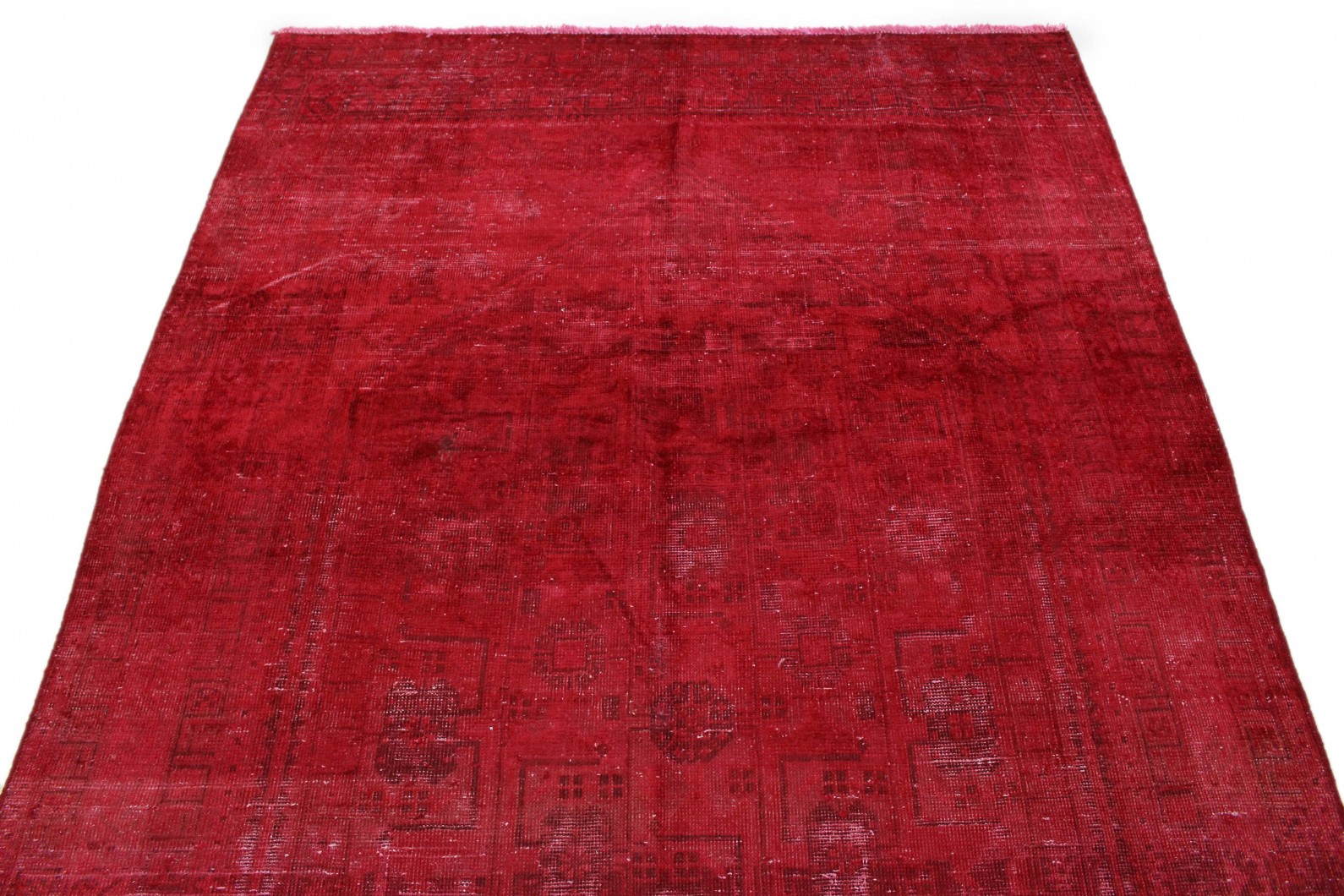 Vintage Teppich Rot in 290x160 (1001-191059) - carpetido.de