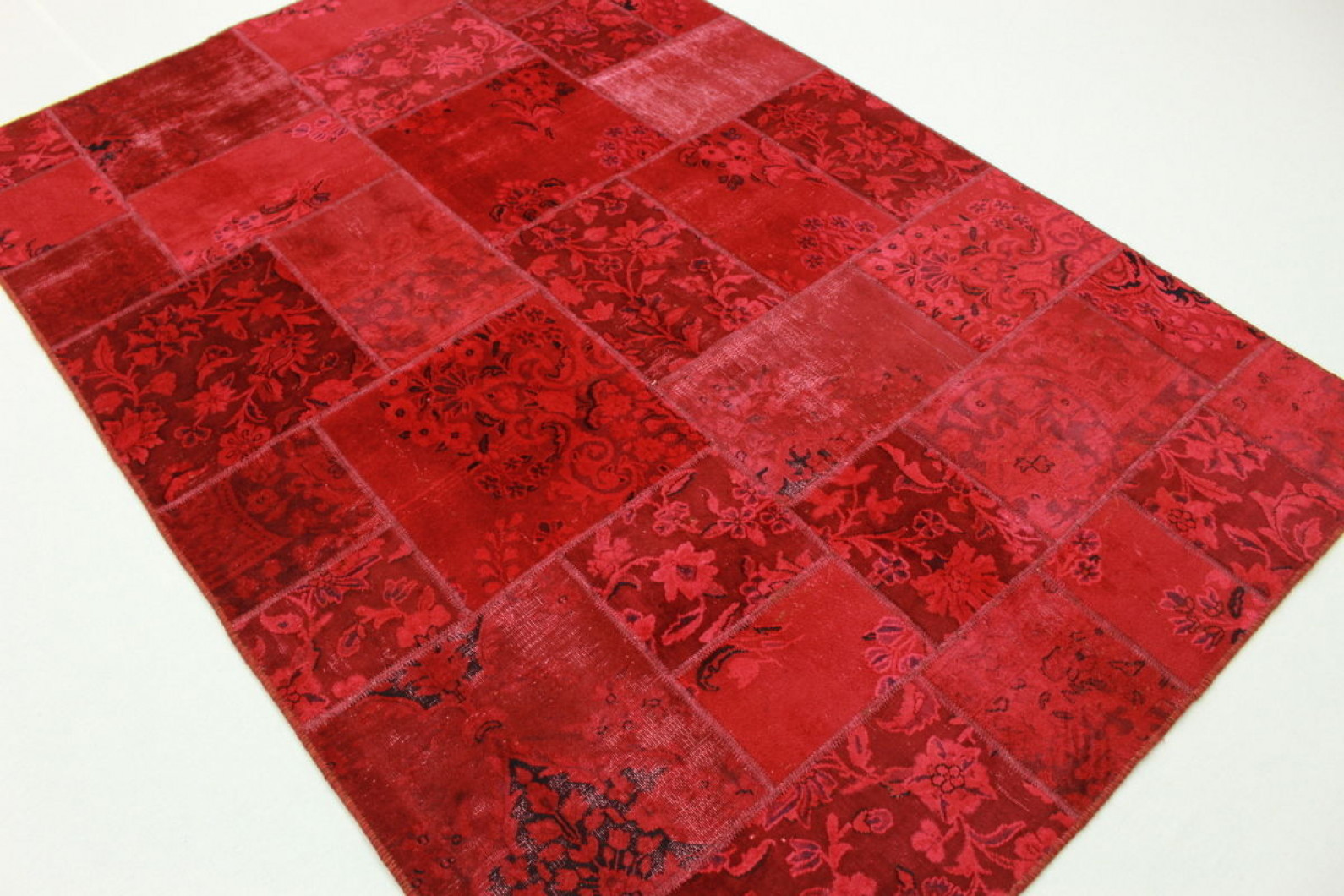 Vintage Teppich Rot in 240x160cm (1001-2145) - carpetido.de