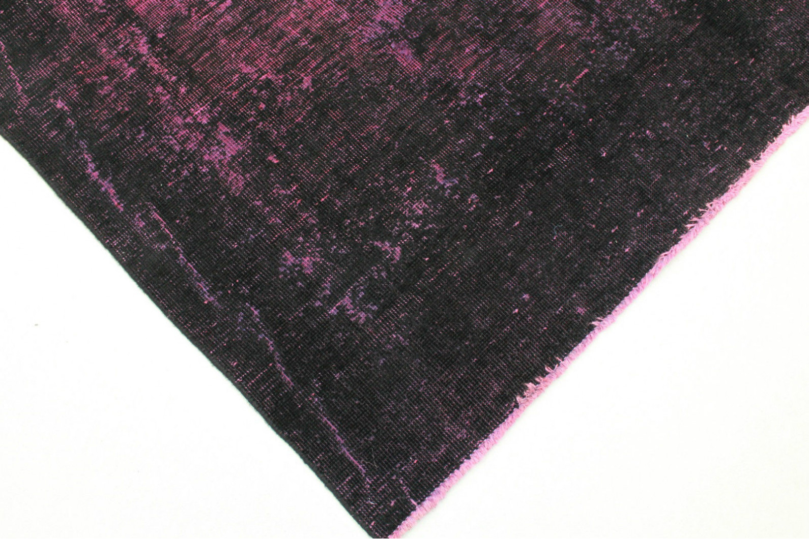 Vintage Rug Black Pink in 190x130cm (1001-2836) - carpetido.de