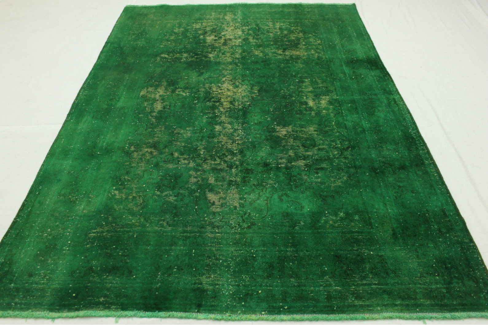 Vintage Rug Green in 290x200cm (1001-2928) - carpetido.de