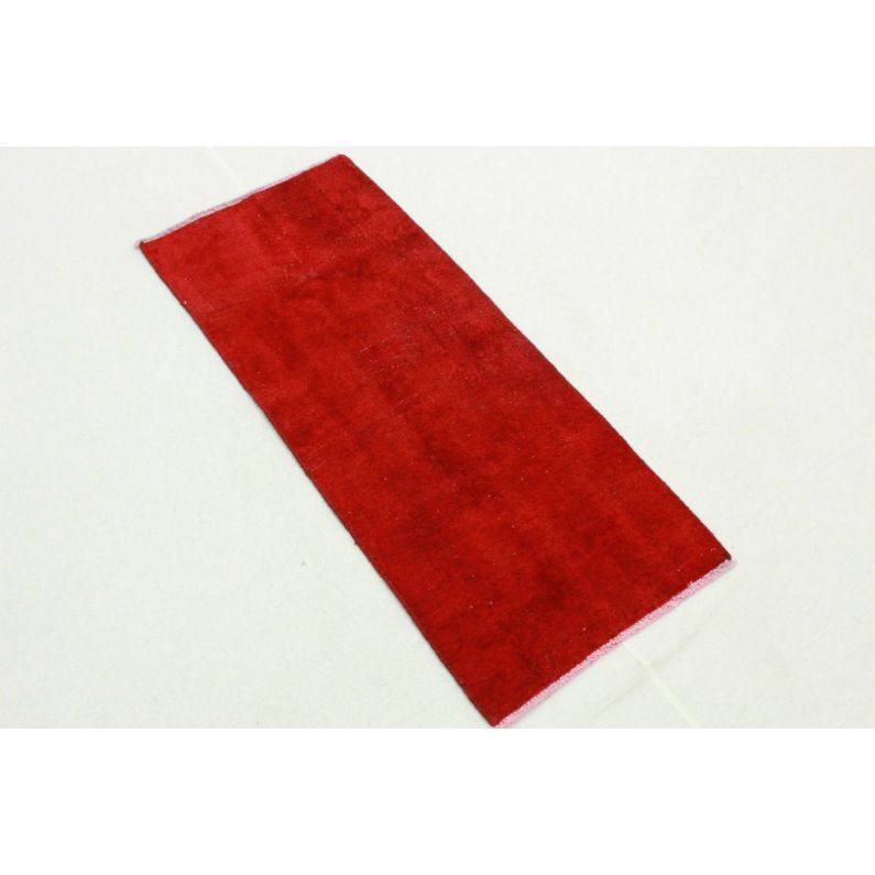 Vintage Teppich Rot in 110x50cm (1001-2993) - carpetido.de