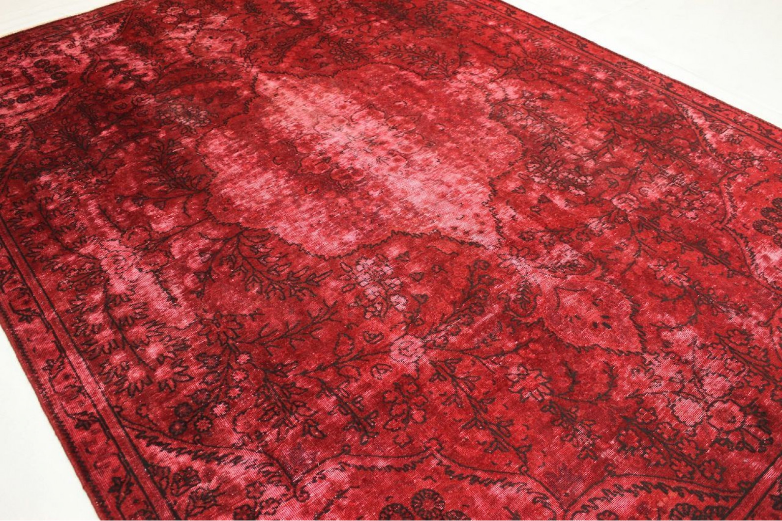 Vintage Teppich Rot in 320x230cm (1001-2999) - carpetido.de