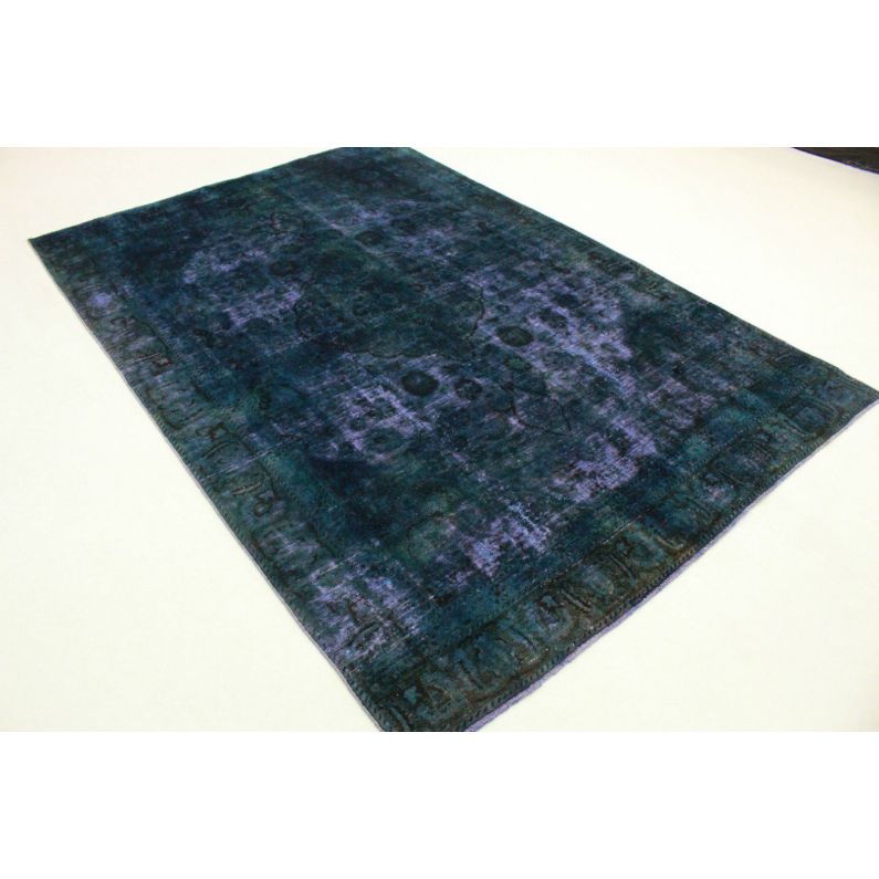 Vintage Rug Purple Turquoise in 340x230cm (1001-3428) - carpetido.de