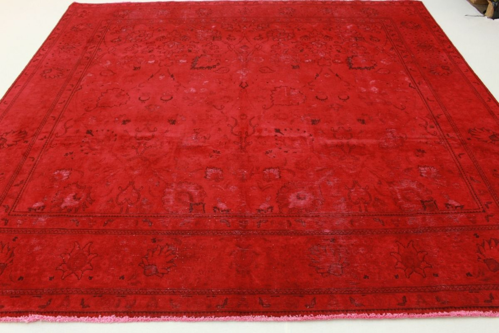 Vintage Rug Red in 300x300cm (1001-5064) - carpetido.de