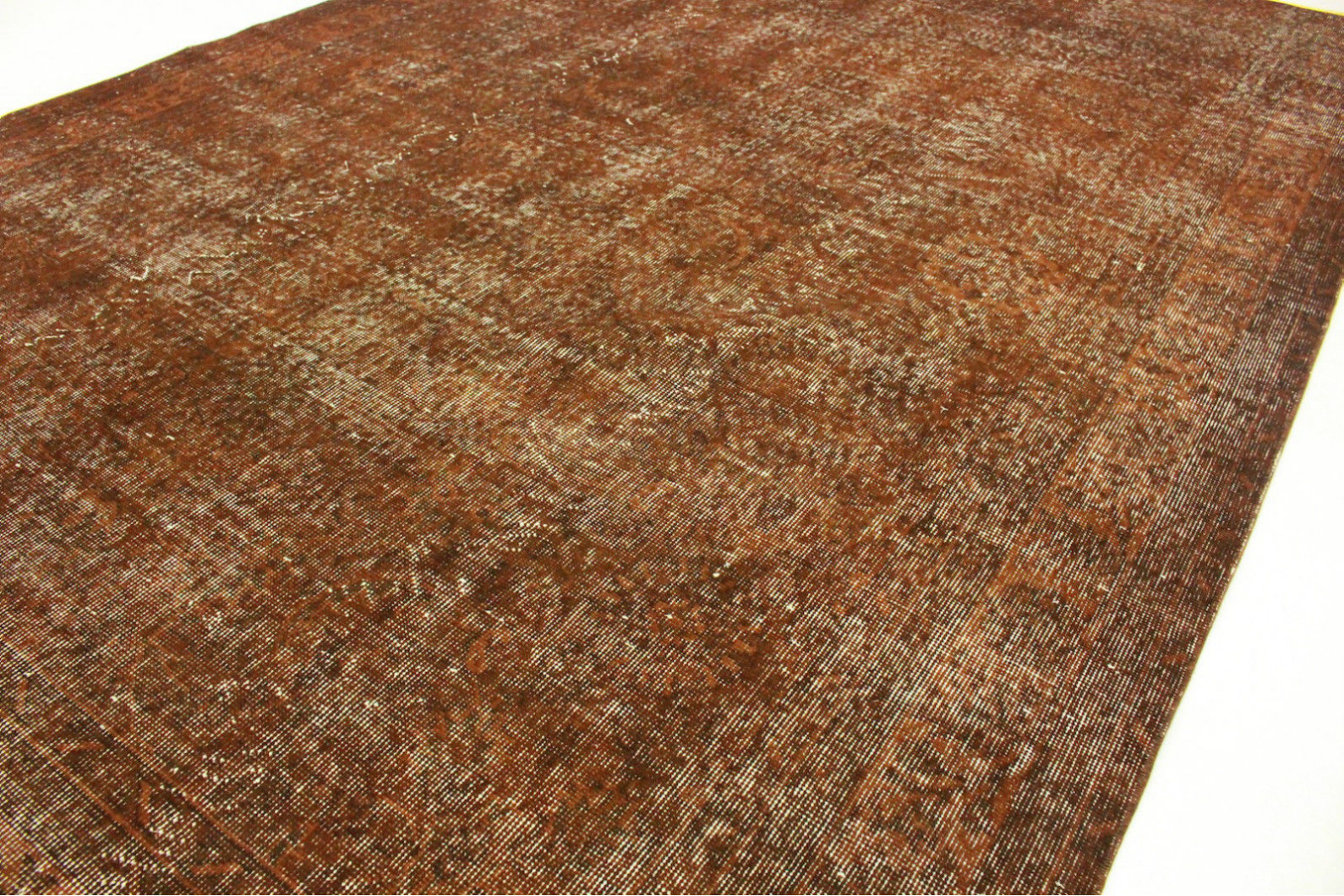 Vintage Teppich Braun Rost in 300x200cm (1011-5118) - carpetido.de
