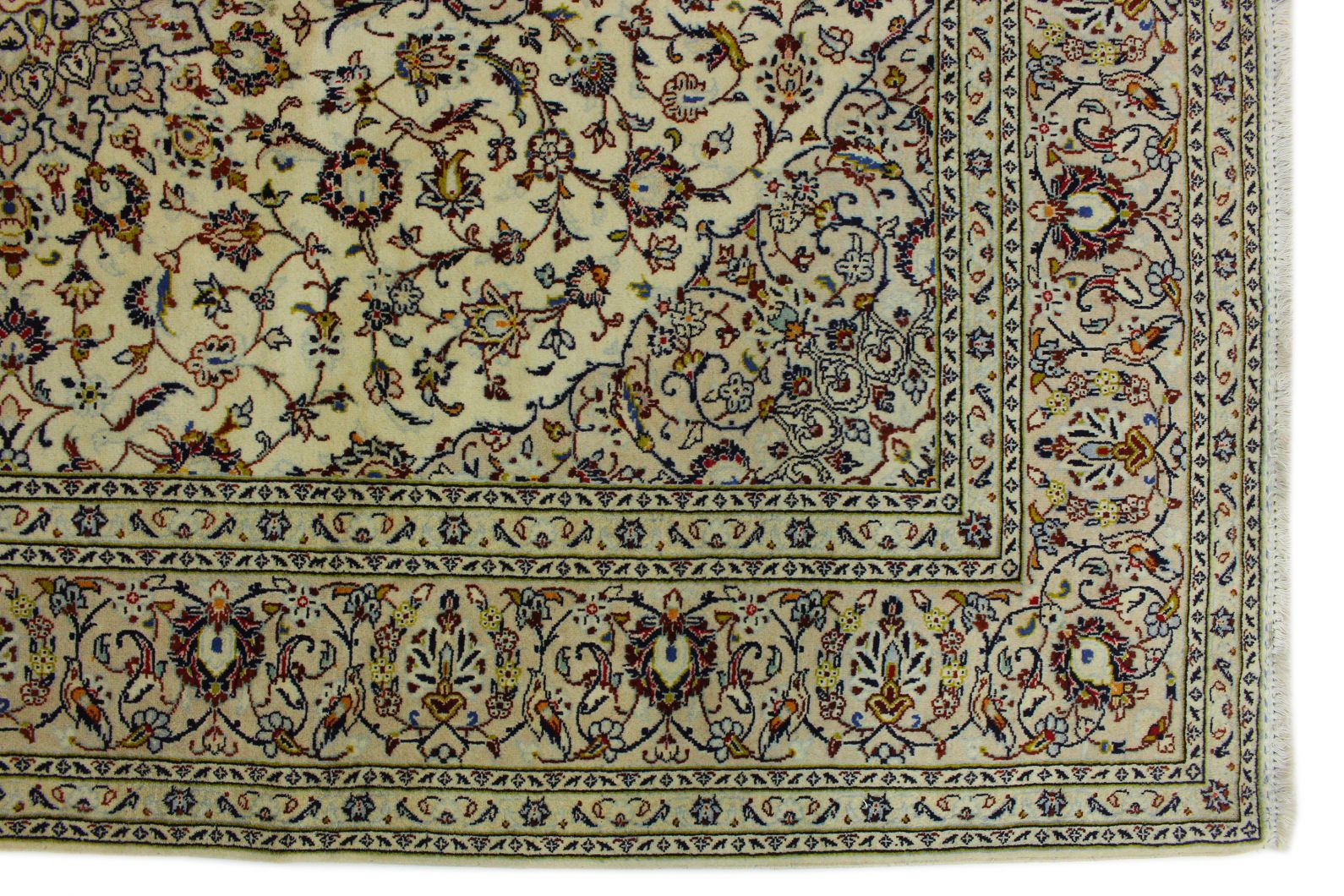 Klassischer Teppich Kashan in 300x200 (1201-222111) - carpetido.de