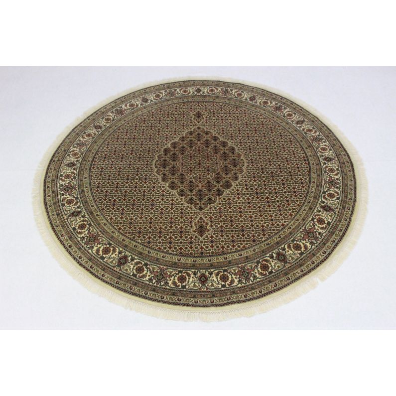 Rug Round Beige in 200x200 (5130-912) - carpetido.de