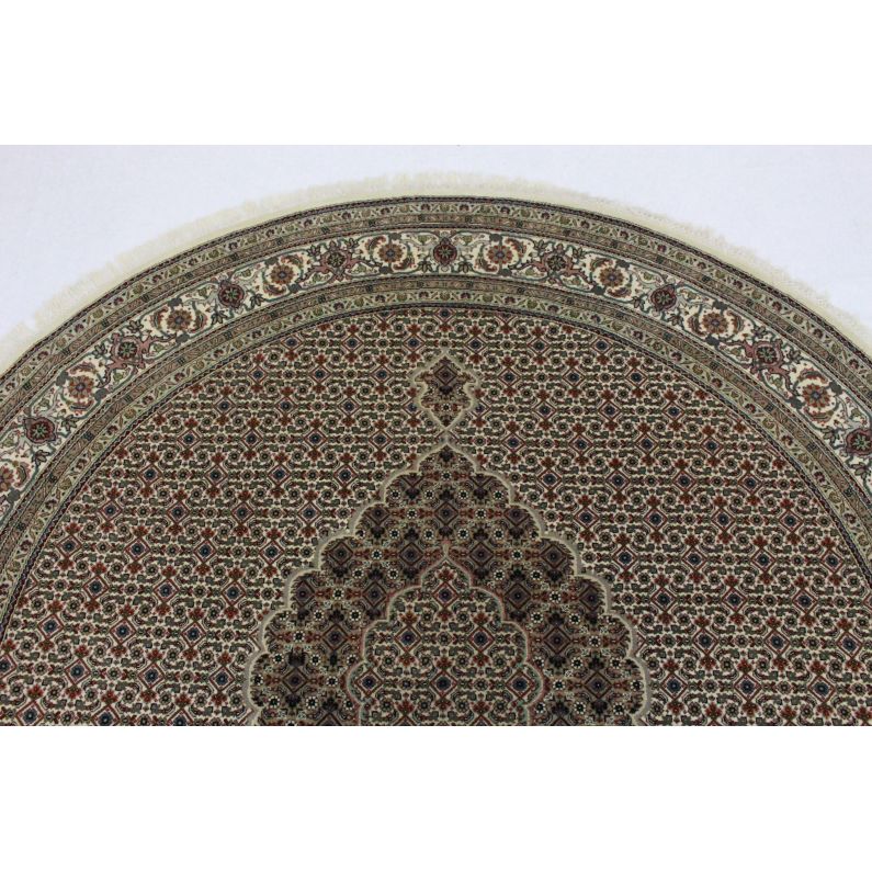 Rug Round Beige in 200x200 (5130-915) - carpetido.de