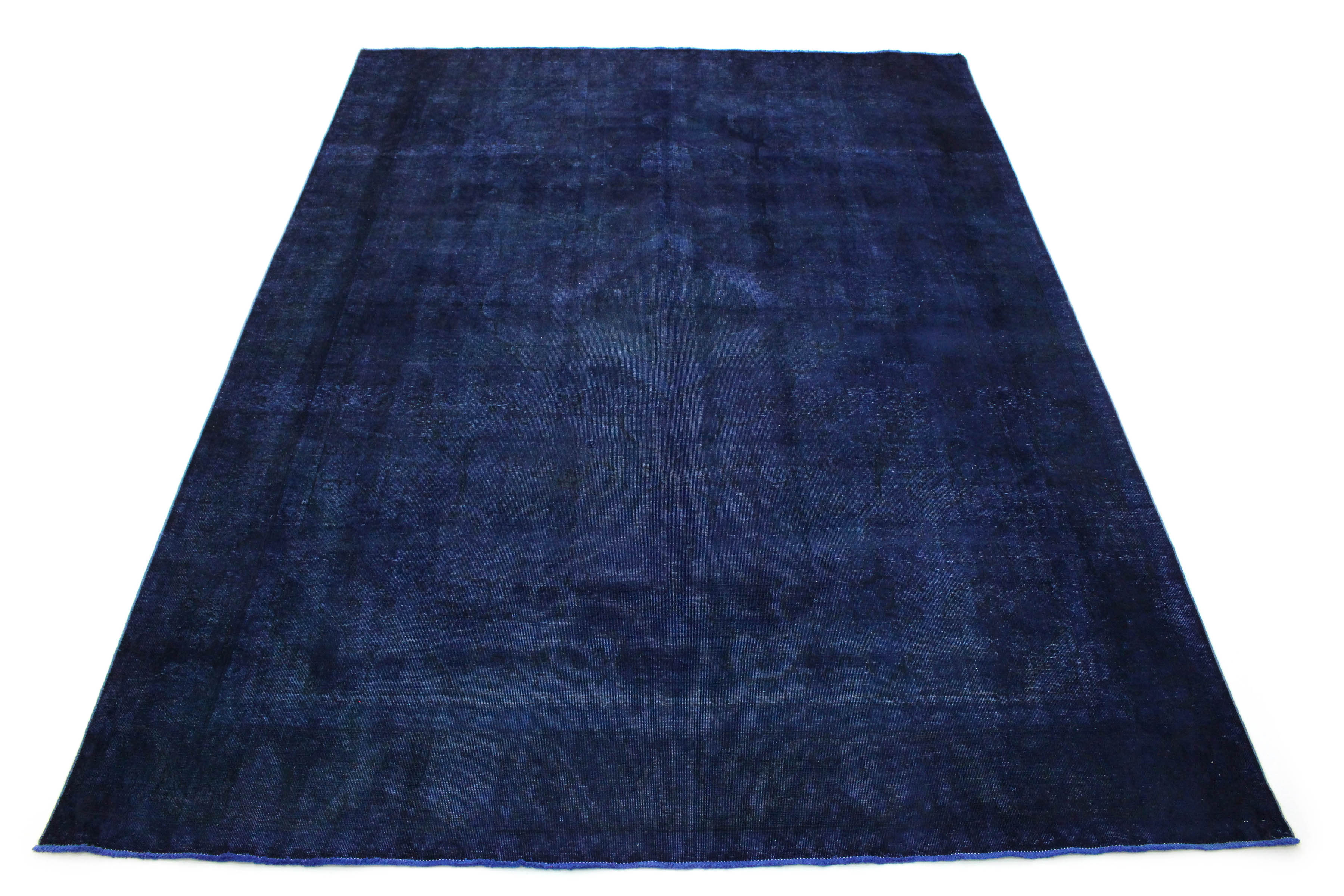 Vintage Teppich Blau in 400x300 (1001-191149) - carpetido.de