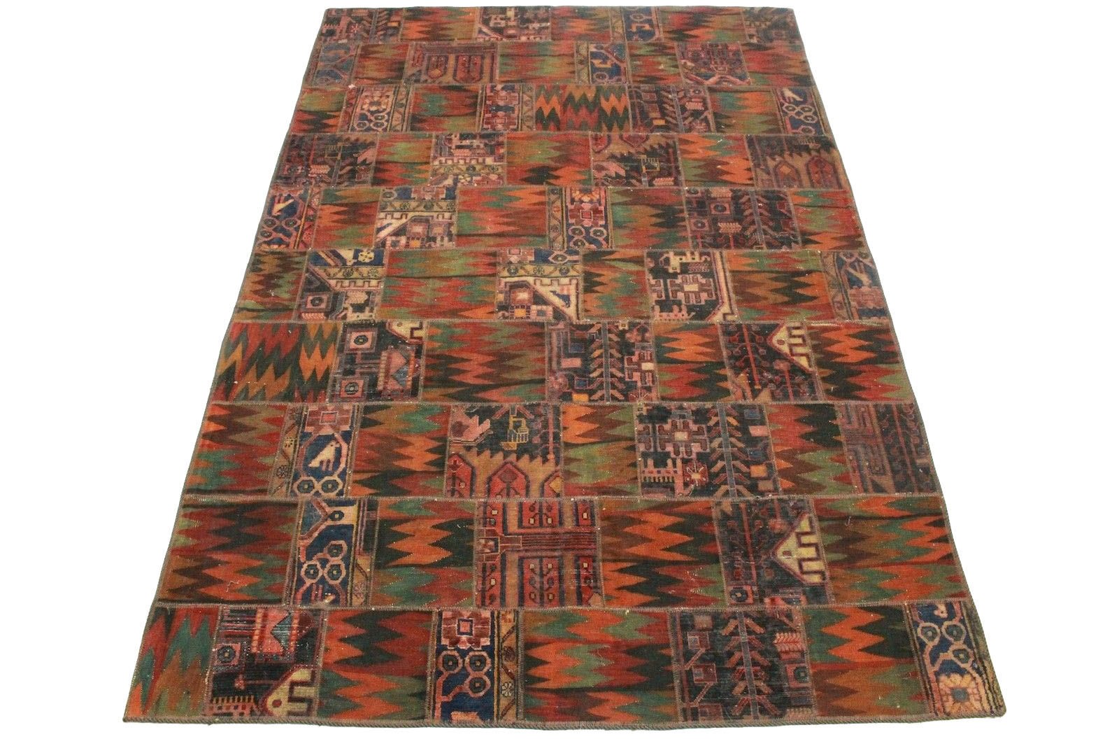 Kelim Patchwork Teppich in 300x200cm (1001-2666) - carpetido.de