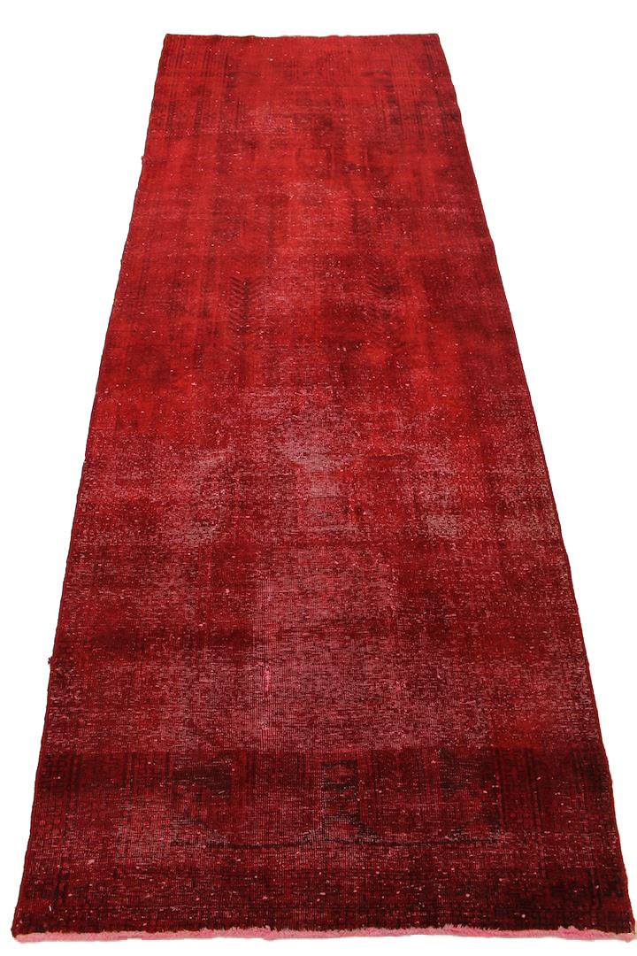 Vintage Teppich Rot in 320x110cm (1001-2707) - carpetido.de