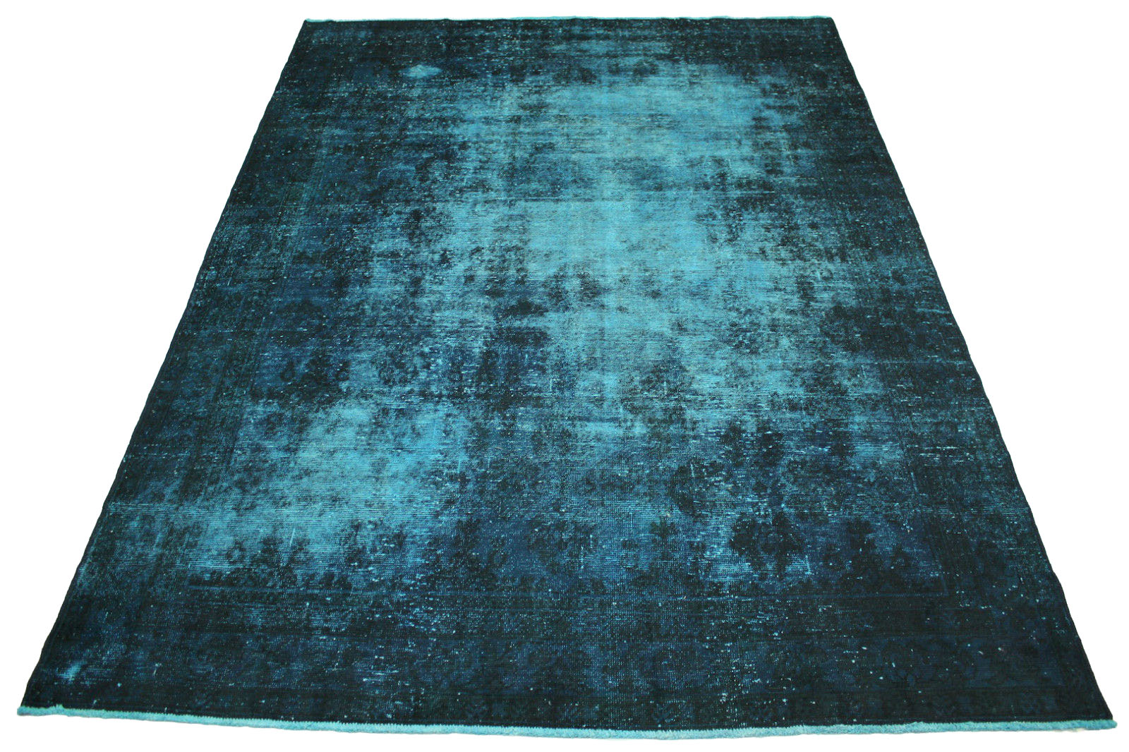 Vintage Teppich Blau in 330x240cm (1001-2801) - carpetido.de